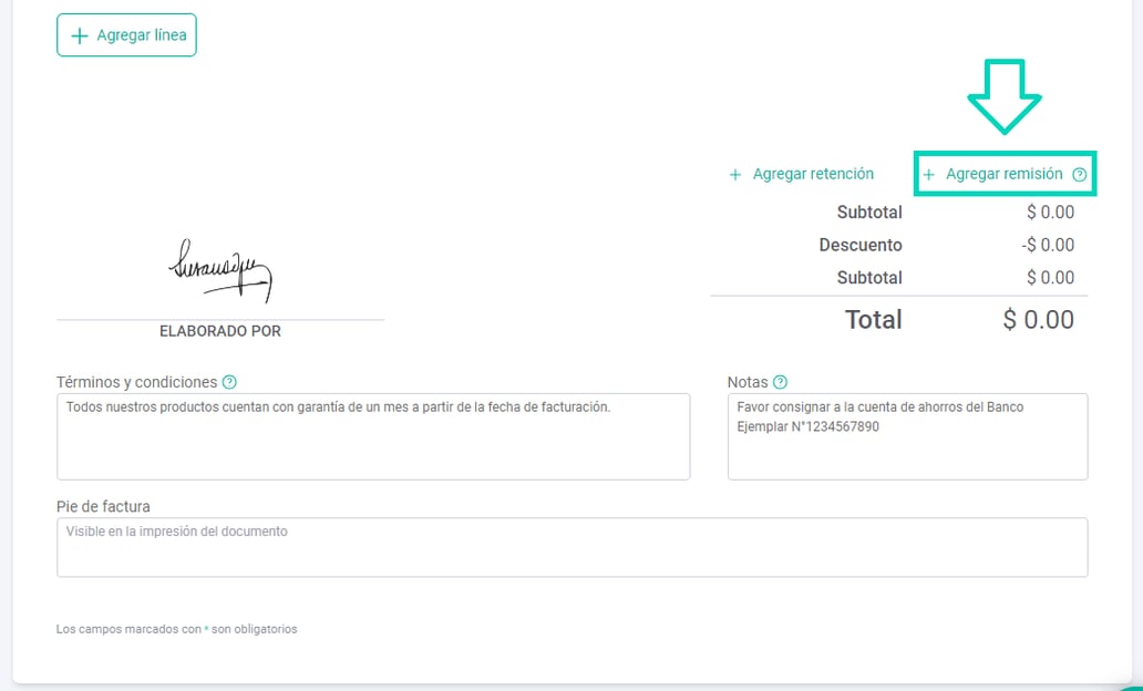 ¿Cómo crear una remisión, remito, conduce u orden de servicio en Alegra?