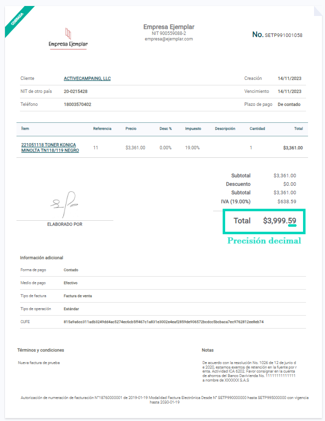 Guía completa para emitir el Tipo de nota crédito: Anulación de ...