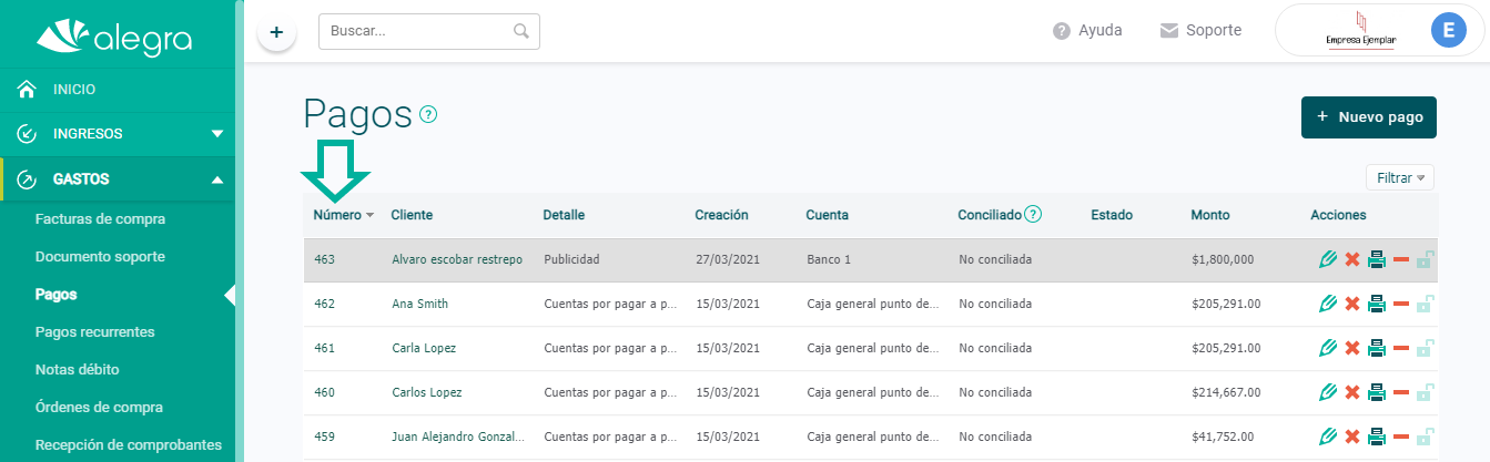 Consulta y gestiona tus comprobantes de egreso